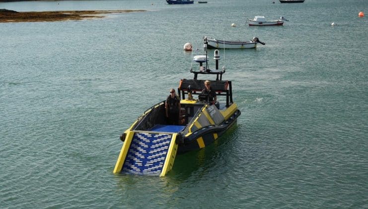 World's first remotely controlled person-in-water rescue vessel ...